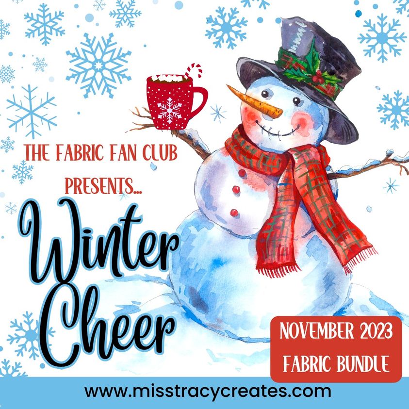 November 2023 Winter Cheer Felt, Threads & Fabrics – Miss Tracy Creates