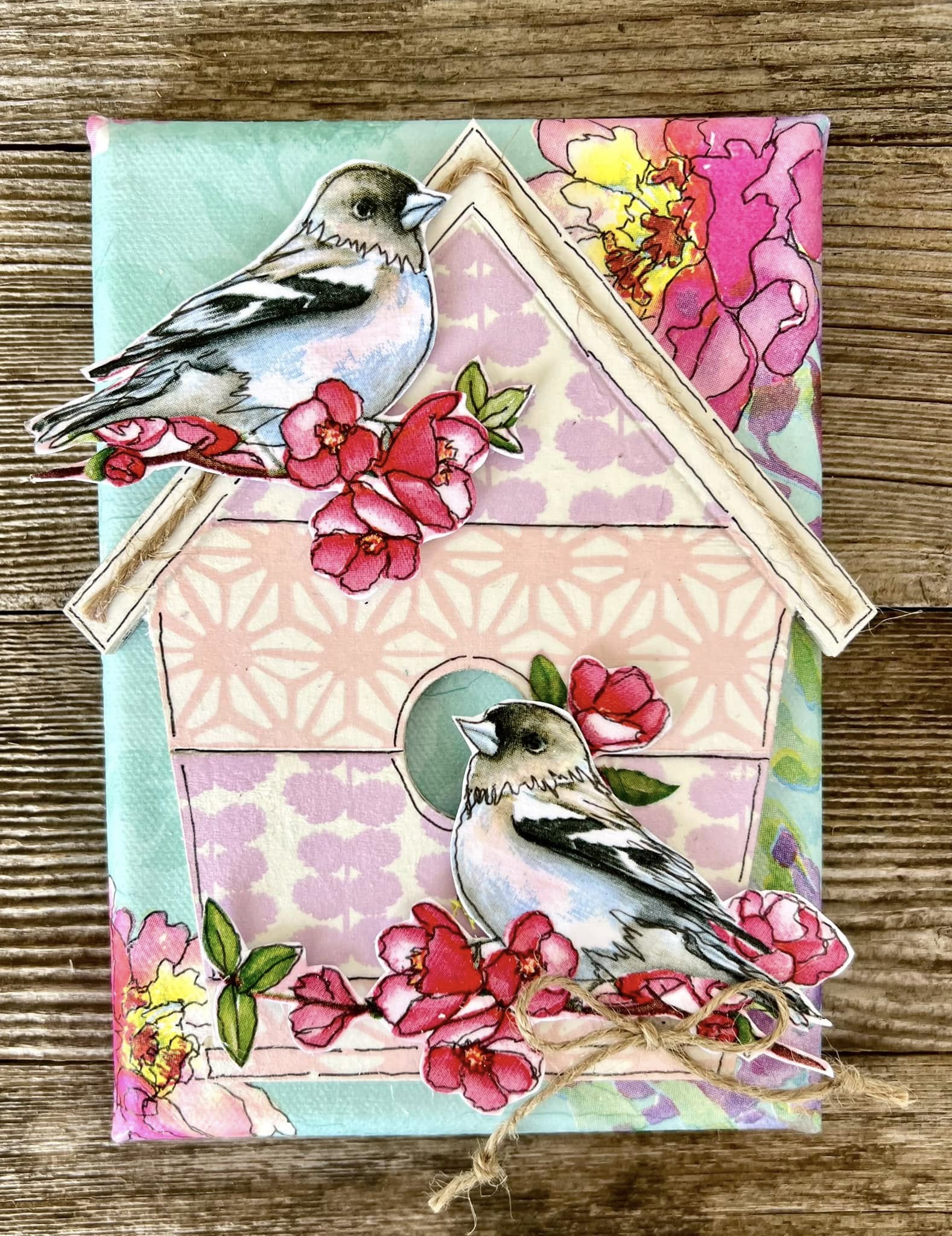 Jingle & Mingle - Spring Birdhouse Kit – Miss Tracy Creates