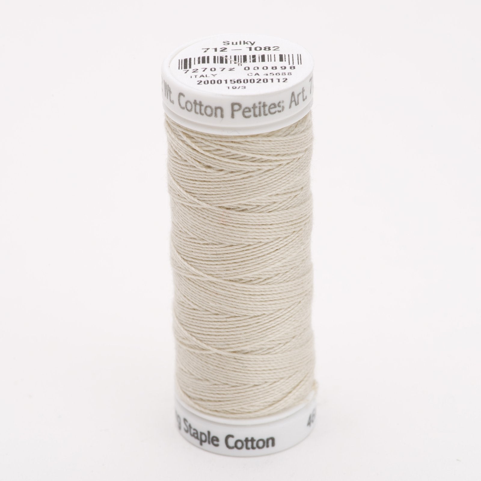 Sulky 12 Wt. Cotton Petites - Ecru- 50 yd. Spool #712-1082 – Miss Tracy ...