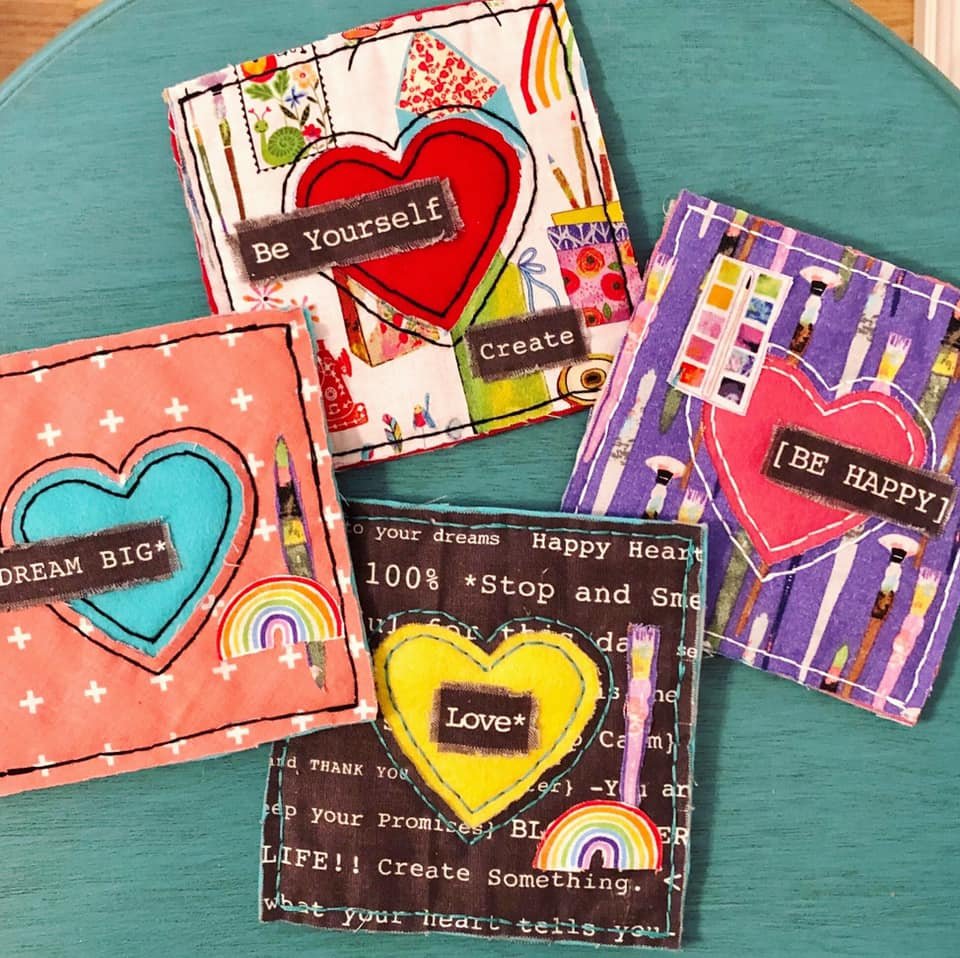 Online Technique Workshop: FreeStyle Stitched Coasters – Miss Tracy Creates